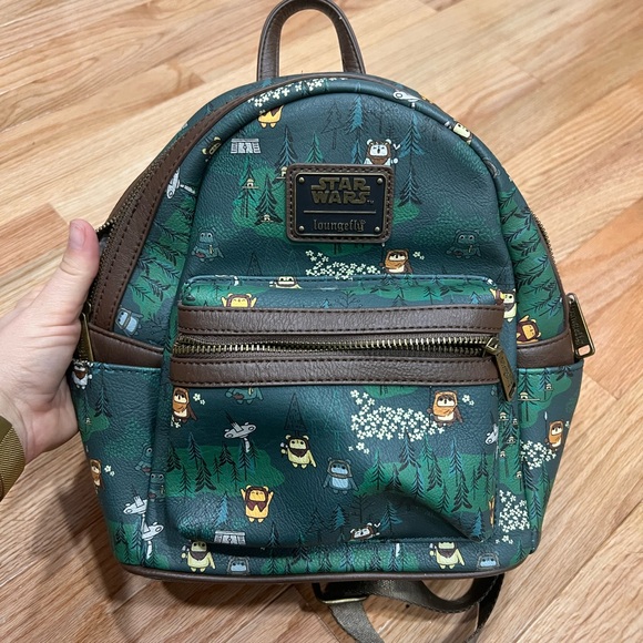 Loungefly | Bags | Star Wars Loungefly Ewok Mini Backpack | Poshmark